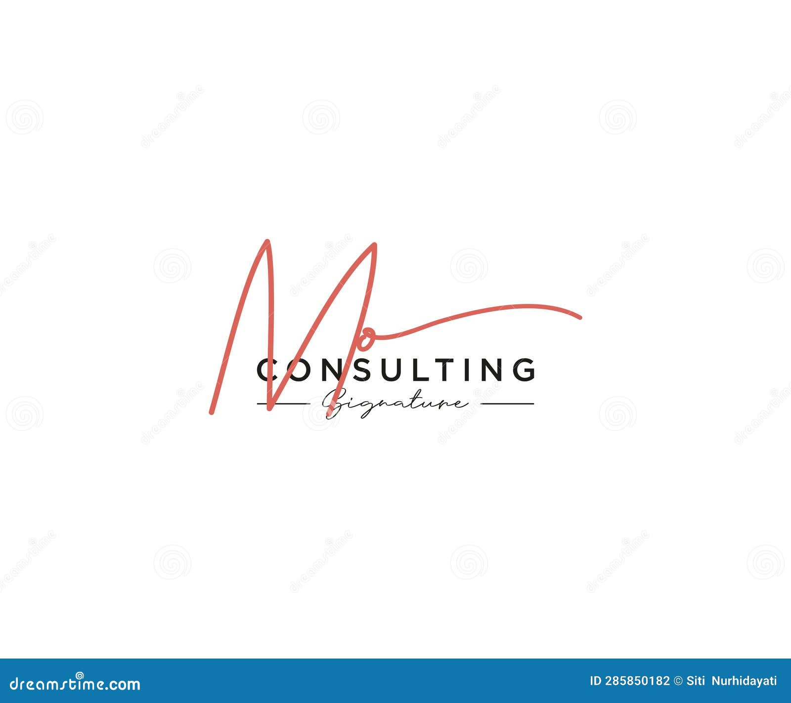 Initial MO Signature Logo Collection Template Vector. Hand Drawn ...