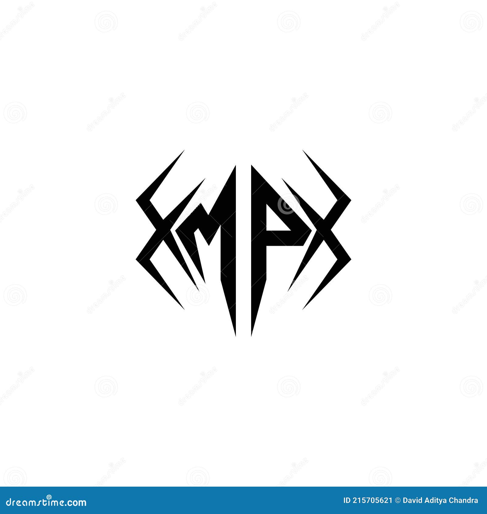 Initial MP Logo Design with Cool Style, Logo Business Branding Stock ...