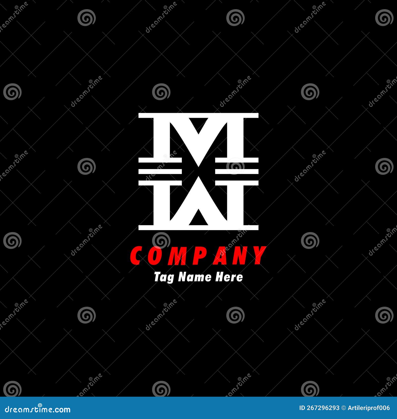 Initial MW WM Simple Monogram Logos Stock Vector - Illustration of ...