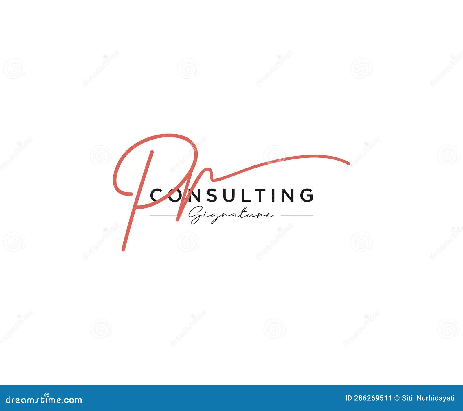 Initial PP Signature Logo Collection Template Vector. Hand Drawn ...