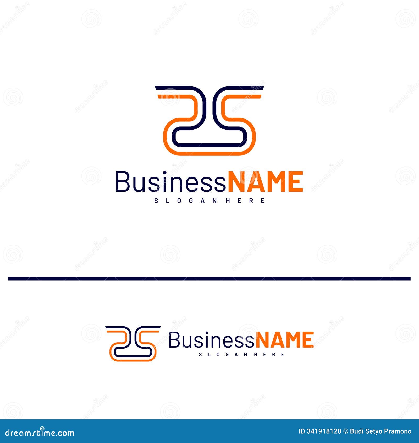 Initial PS Logo Design Vector Illustration, Creative Letter PS Logo ...