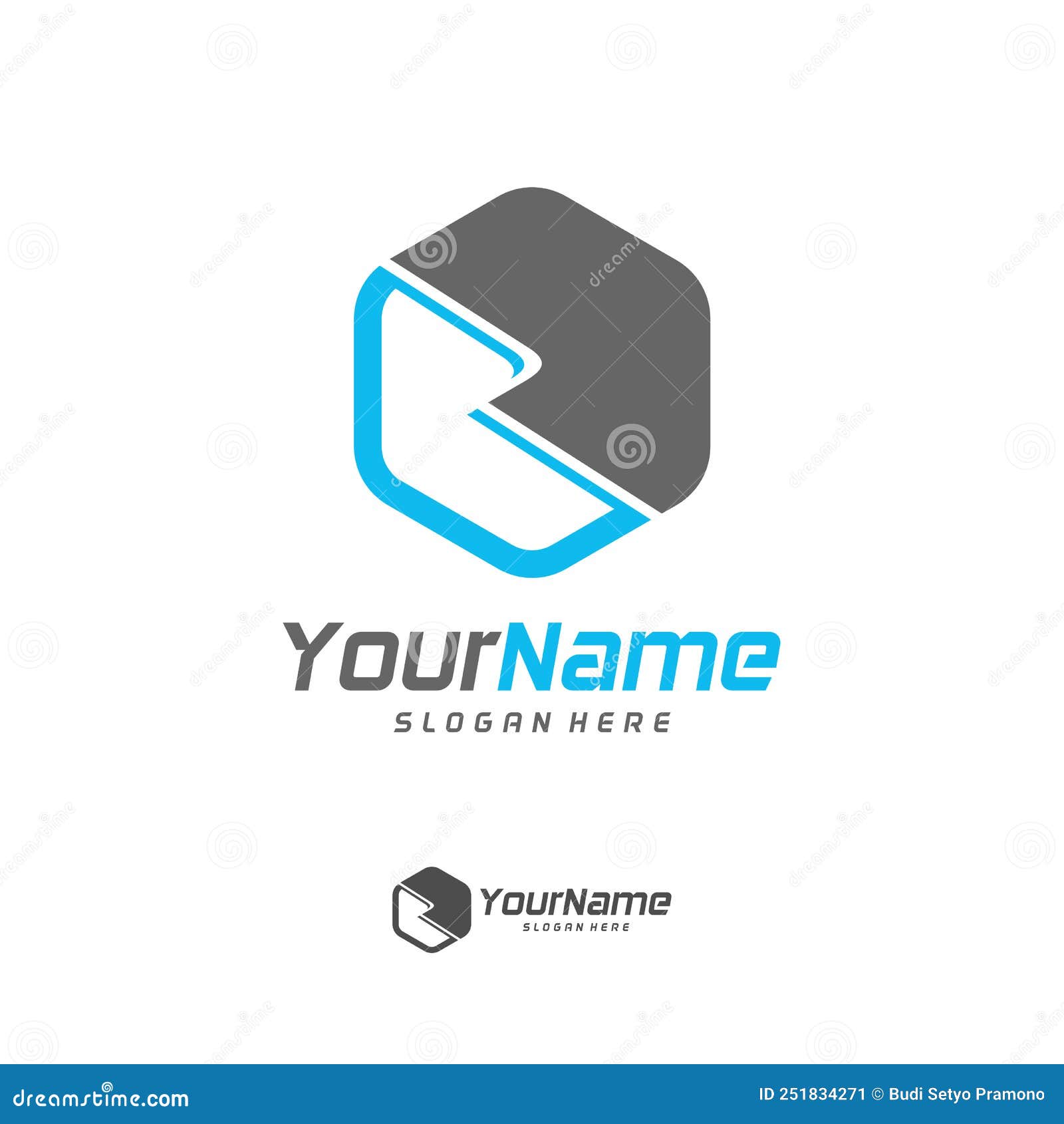 Initial R Logo Design Template. Letter R Logo Concept Vector Stock ...