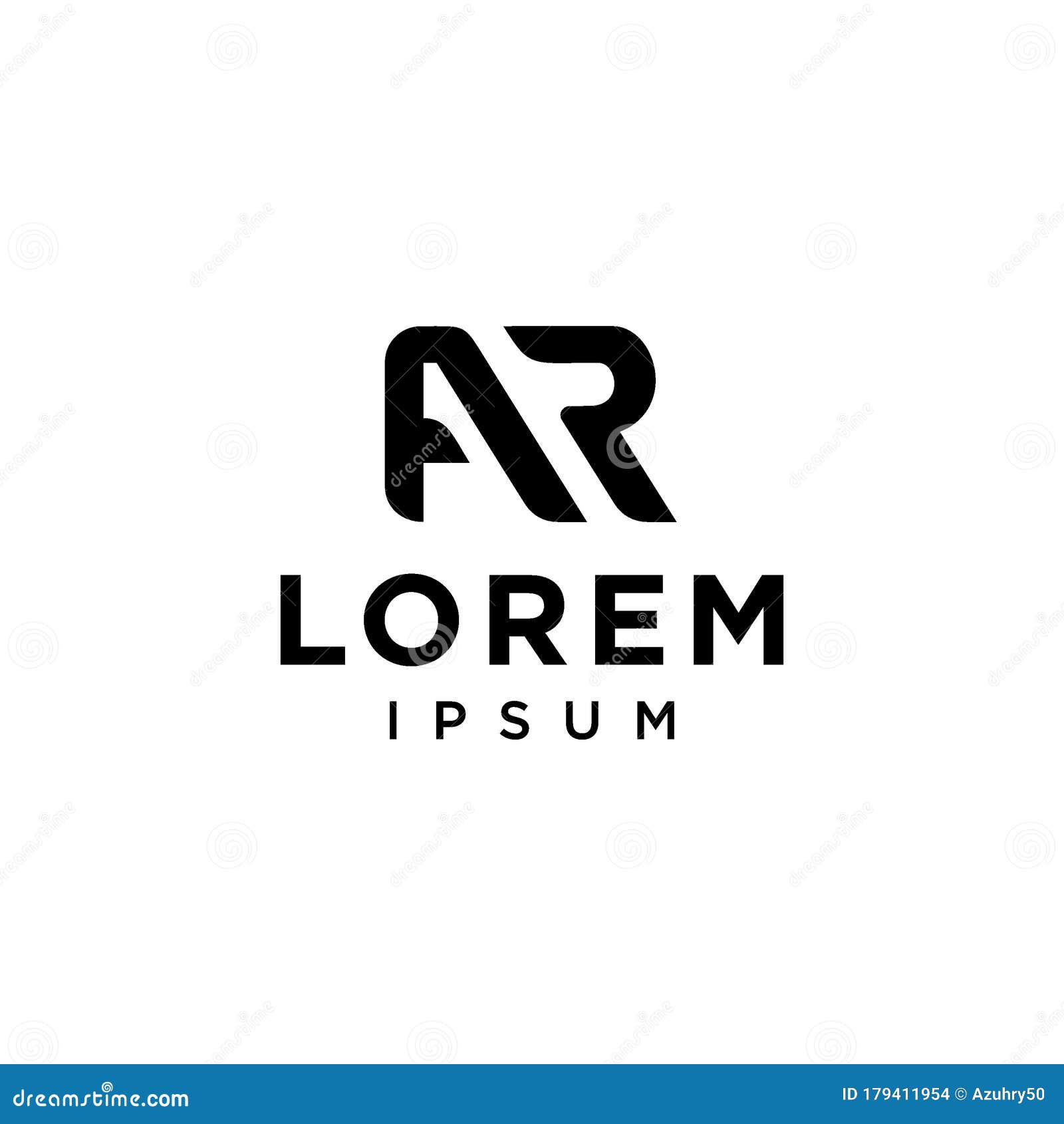 Initial A R RA AR Icon Logo Logotype Font Vector Design In Elegant ...