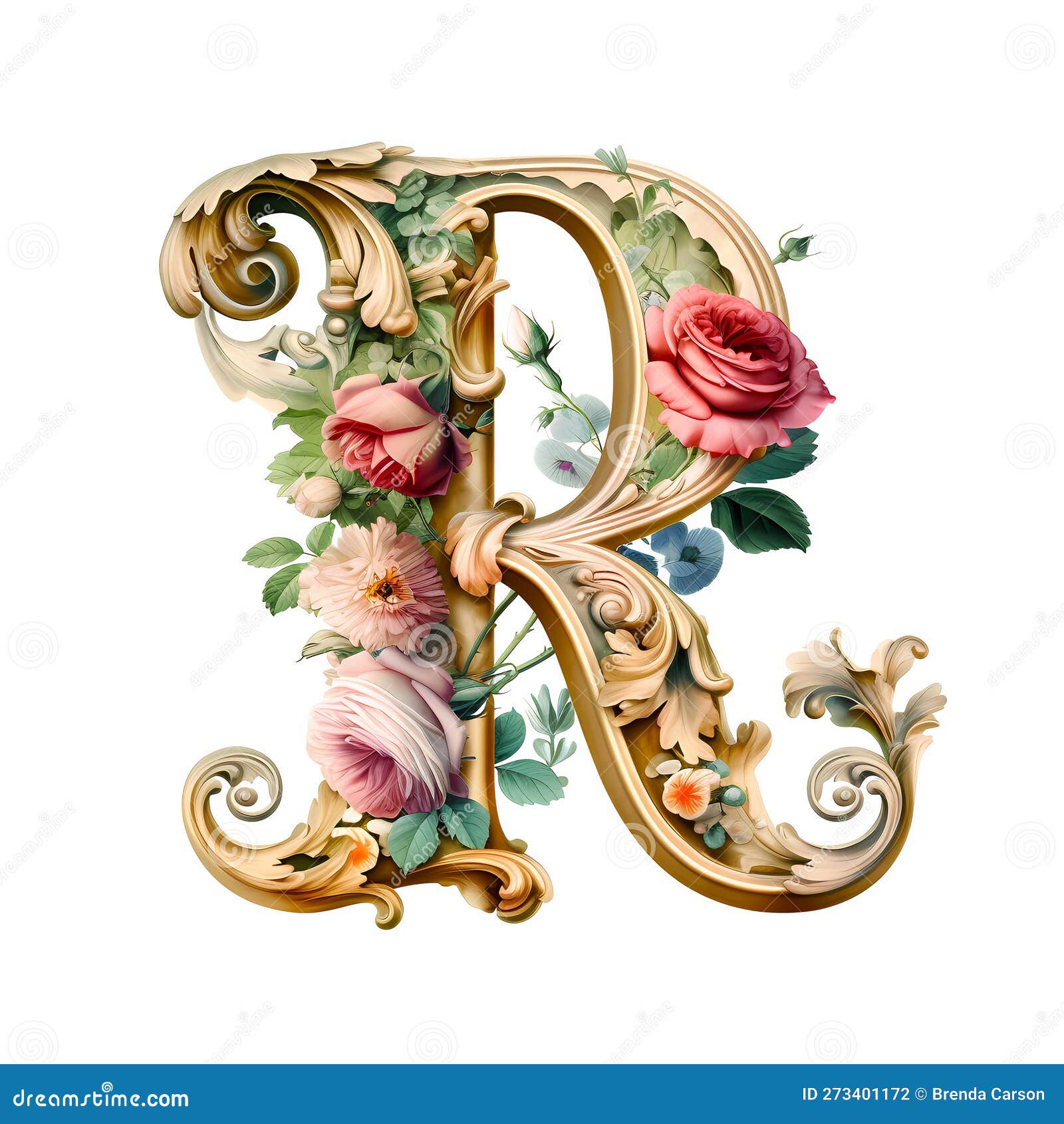 Rococo Style Isometric Illustration | CartoonDealer.com #251951940