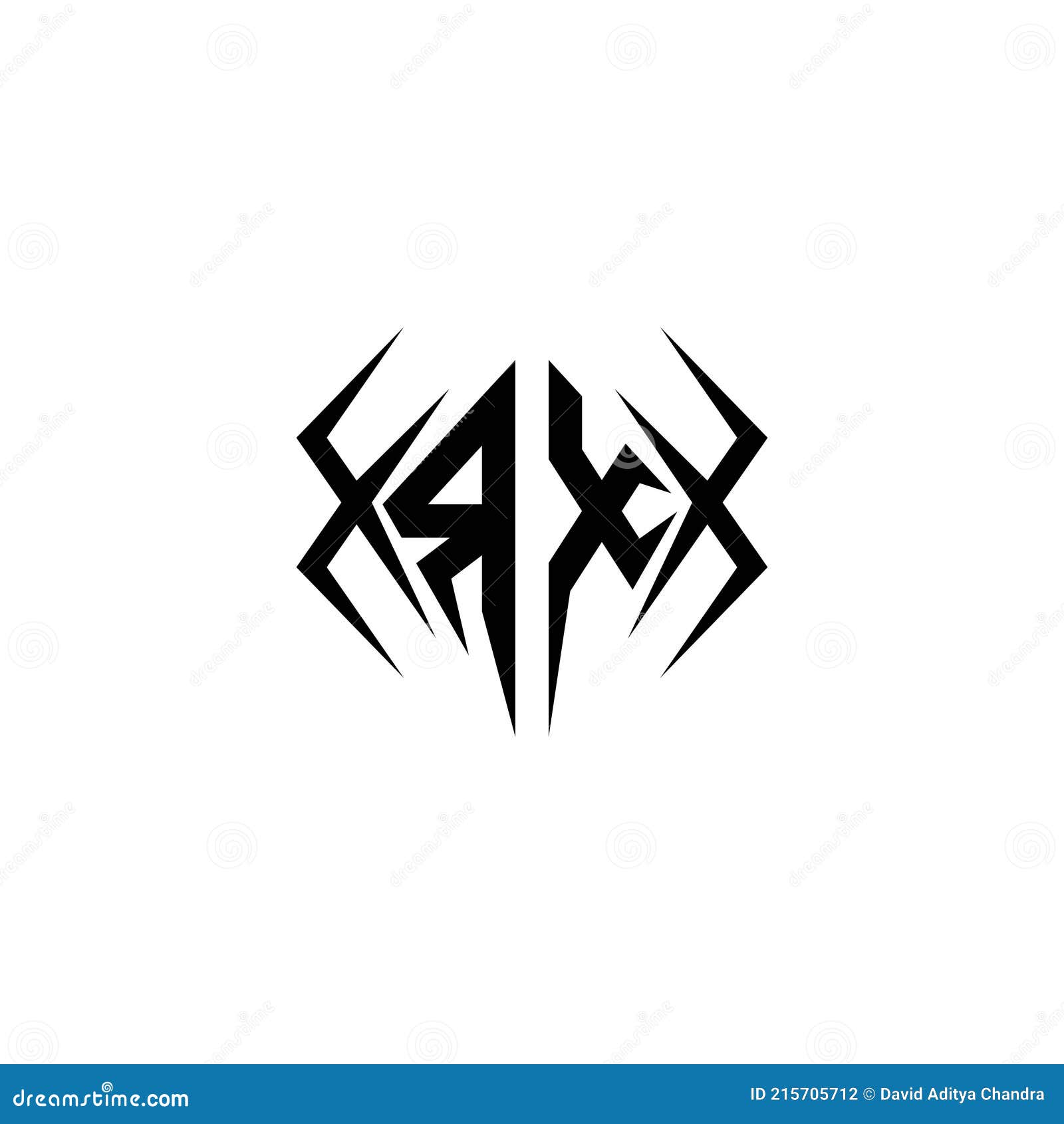 Initial RX Logo Design with Cool Style, Logo Business Branding Stock ...