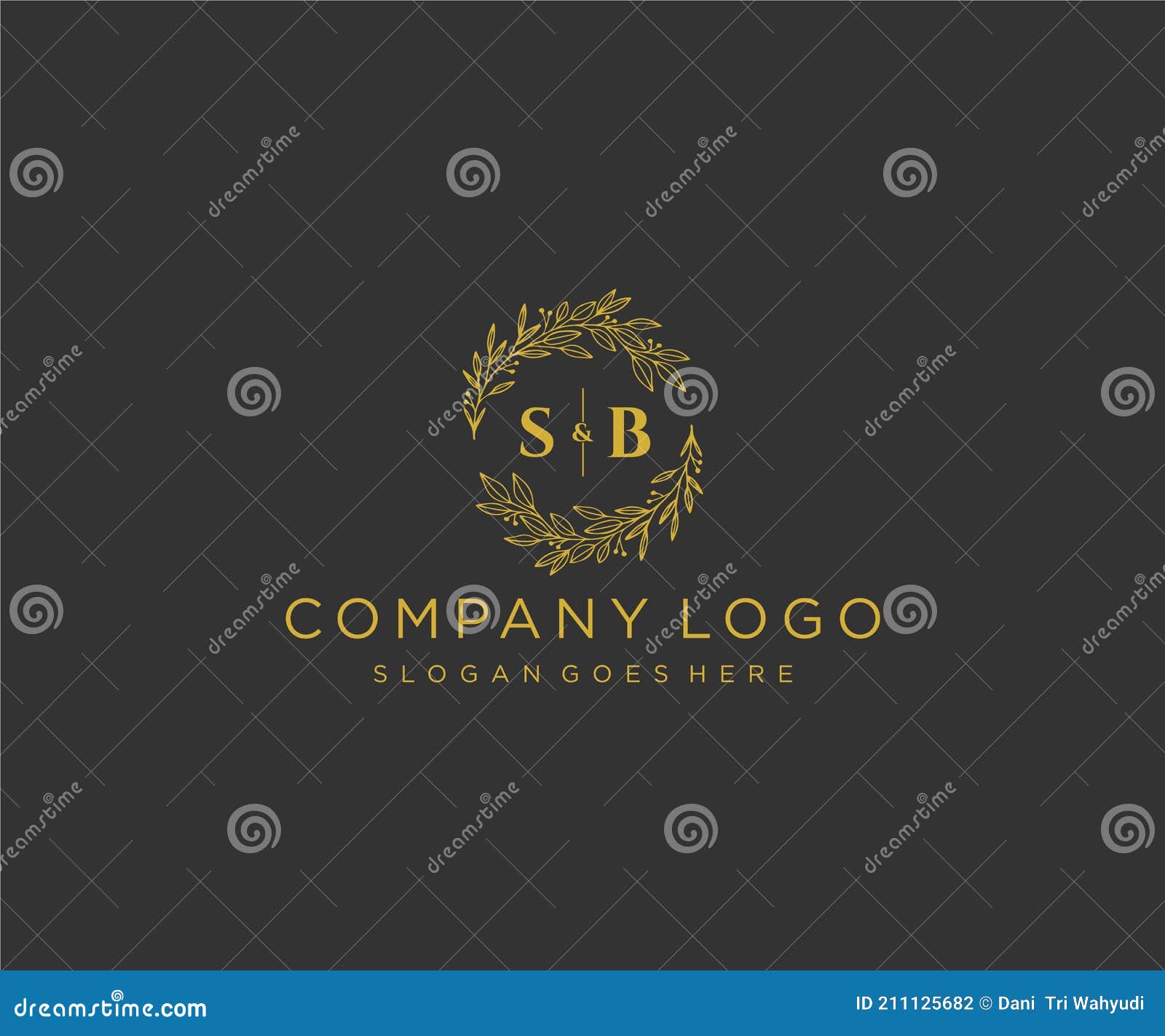 Initial SB Letters Floral Frames. Monogram Wedding, Wedding Invitation ...