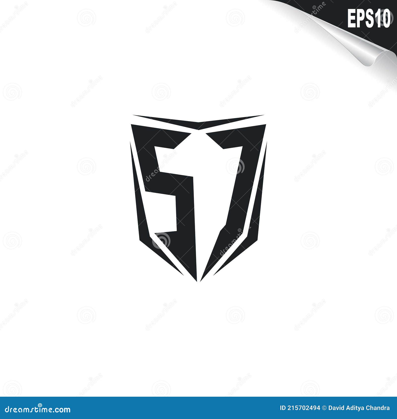 Initial SC Logo Design with Shield Style, Logo Business Branding Stock ...