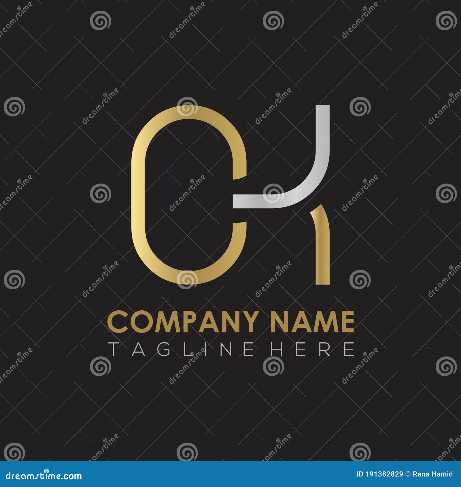 Initial Simple Letter OK Logo Design Vector Template. Abstract Minimal ...