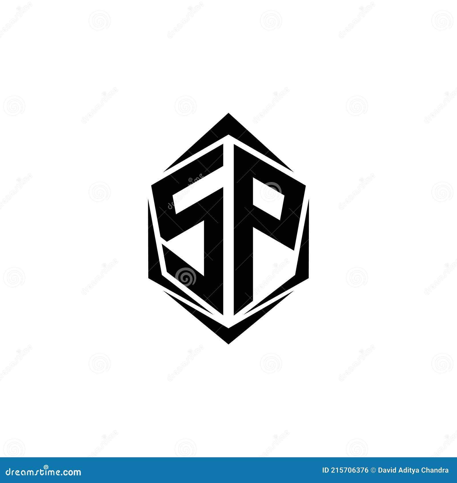 Initial SP Logo Design with Shield Style, Logo Business Branding Stock ...