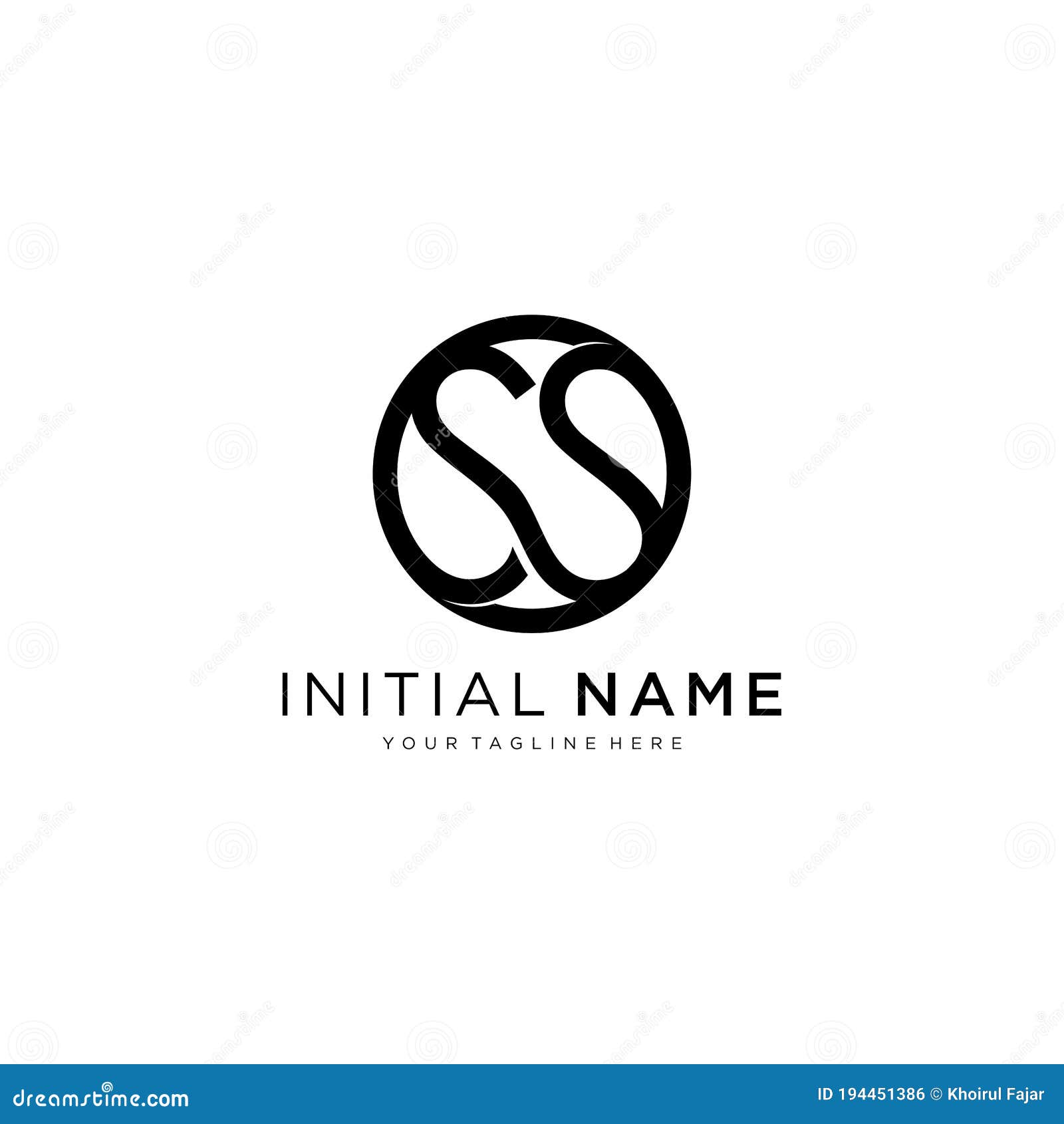Initial SS Logo Design, Logo Design SS with Creative Modern Trendy ...