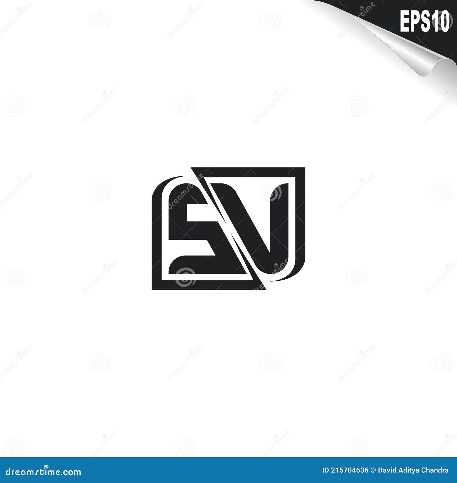 Initial SV Logo Design with Shape Style, Logo Business Branding Stock ...