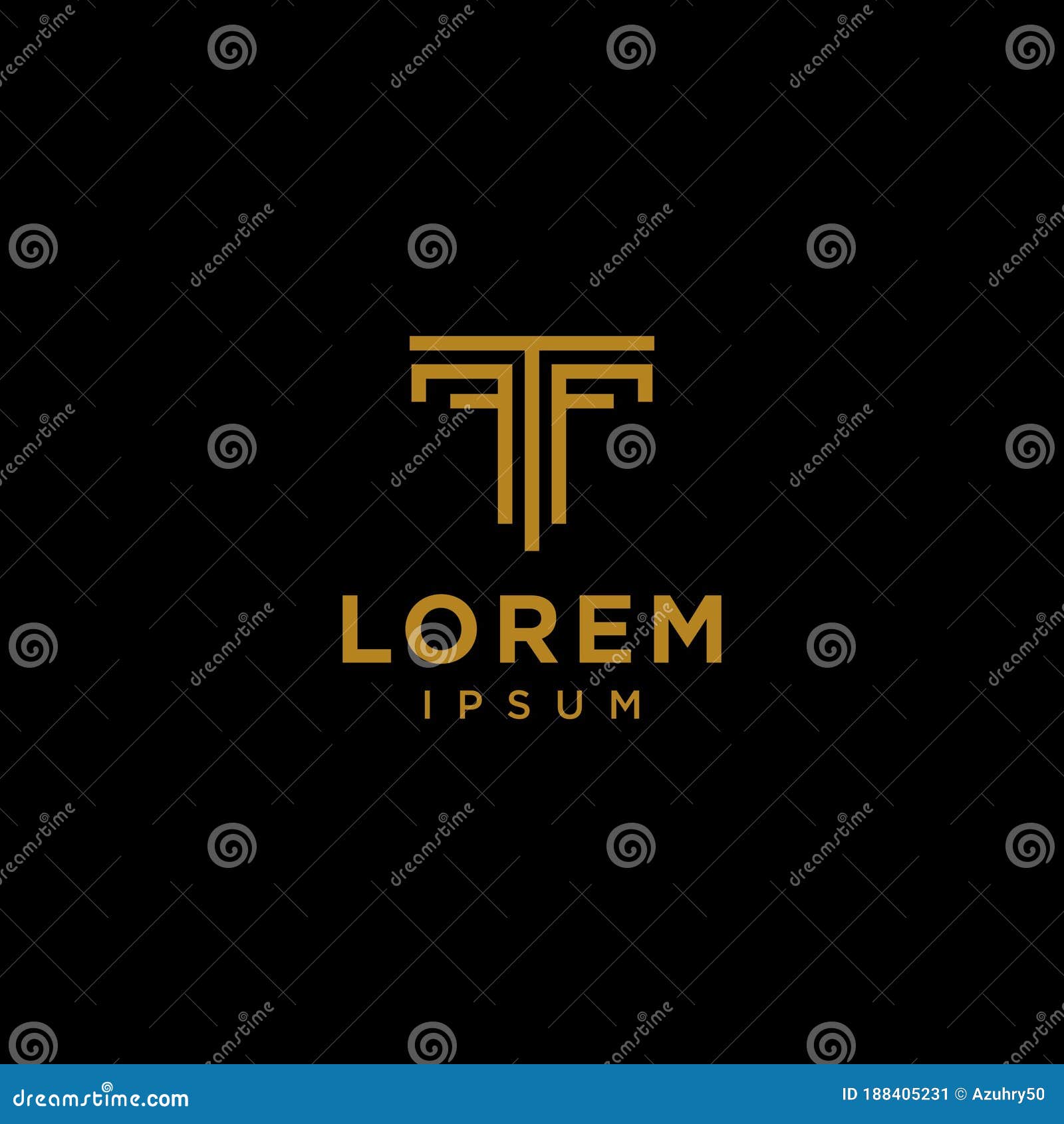 Initial T Icon Logo Design Element Vector Logotype Template Stock ...