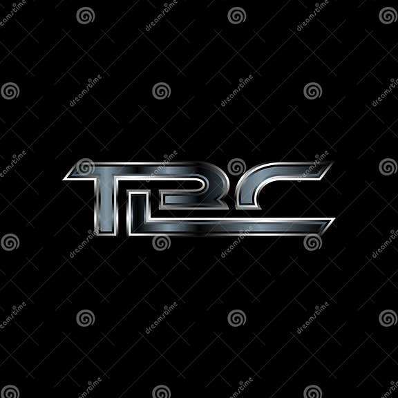 Initial TBC Chromatic Modern Technology Creative Business Simple Logo ...