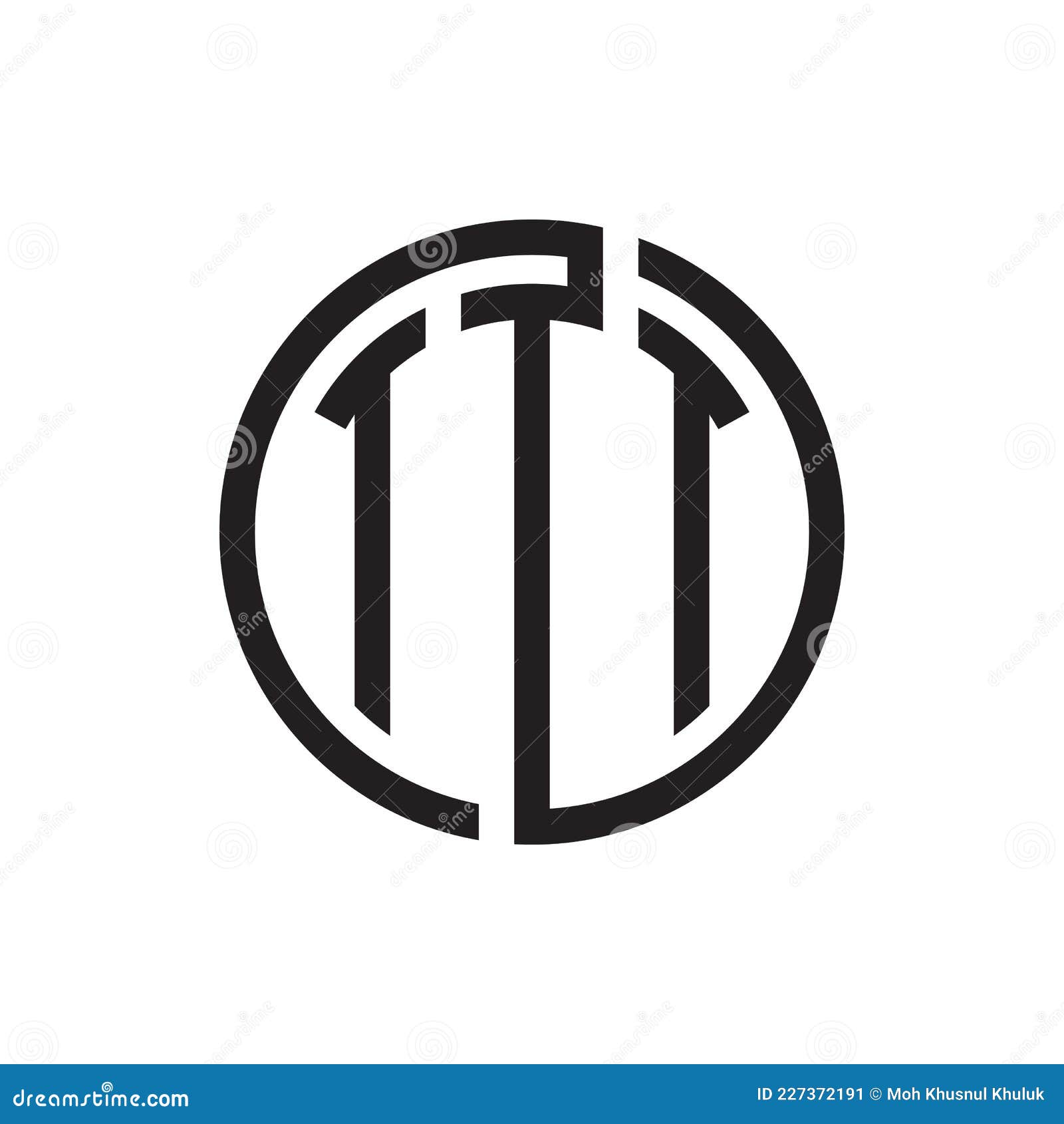 Initial Outline Letter LK Logo Design Cartoon Vector | CartoonDealer ...