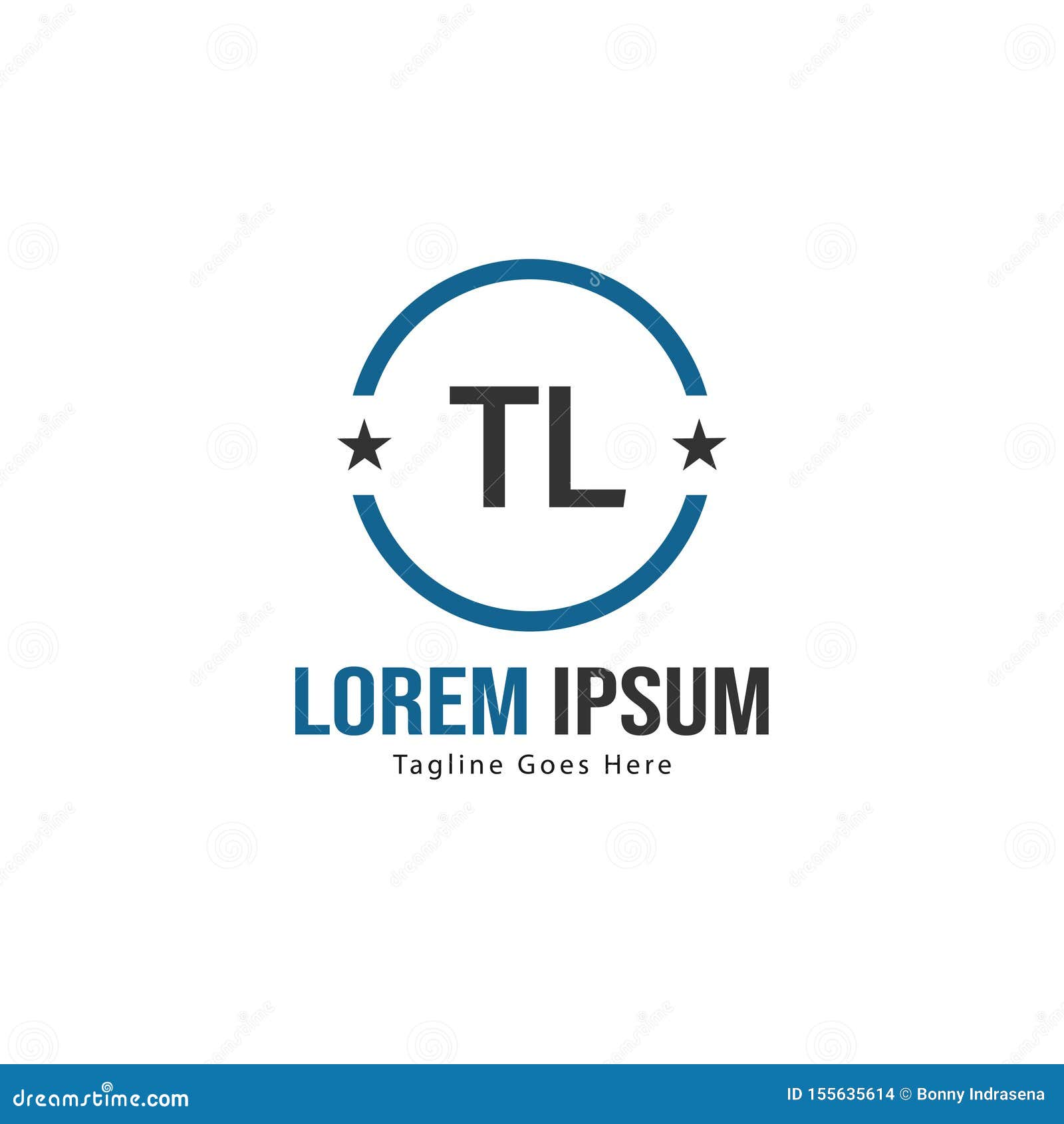 Initial TL Logo Template with Modern Frame. Minimalist TL Letter Logo ...