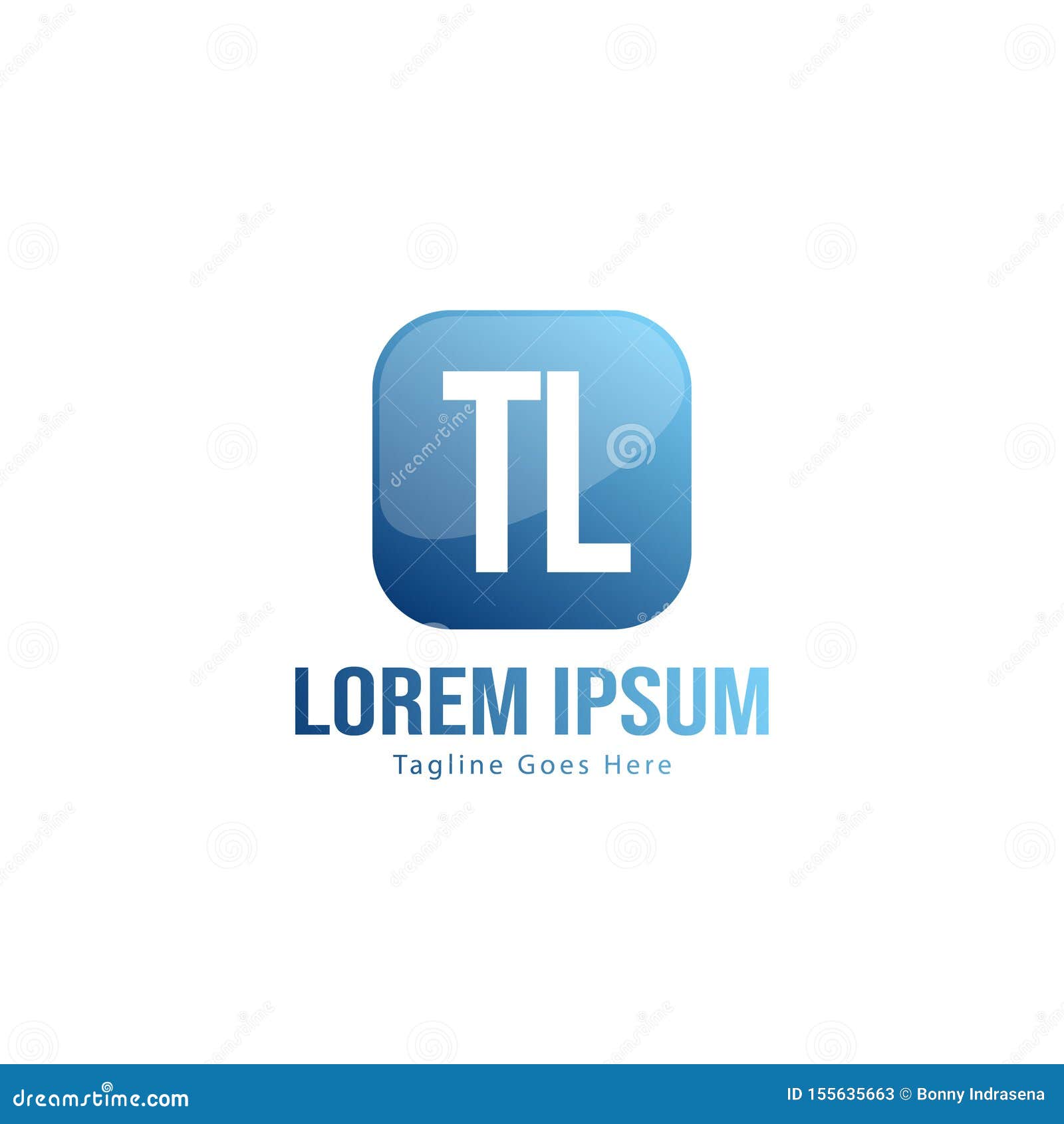 Initial TL Logo Template with Modern Frame. Minimalist TL Letter Logo ...