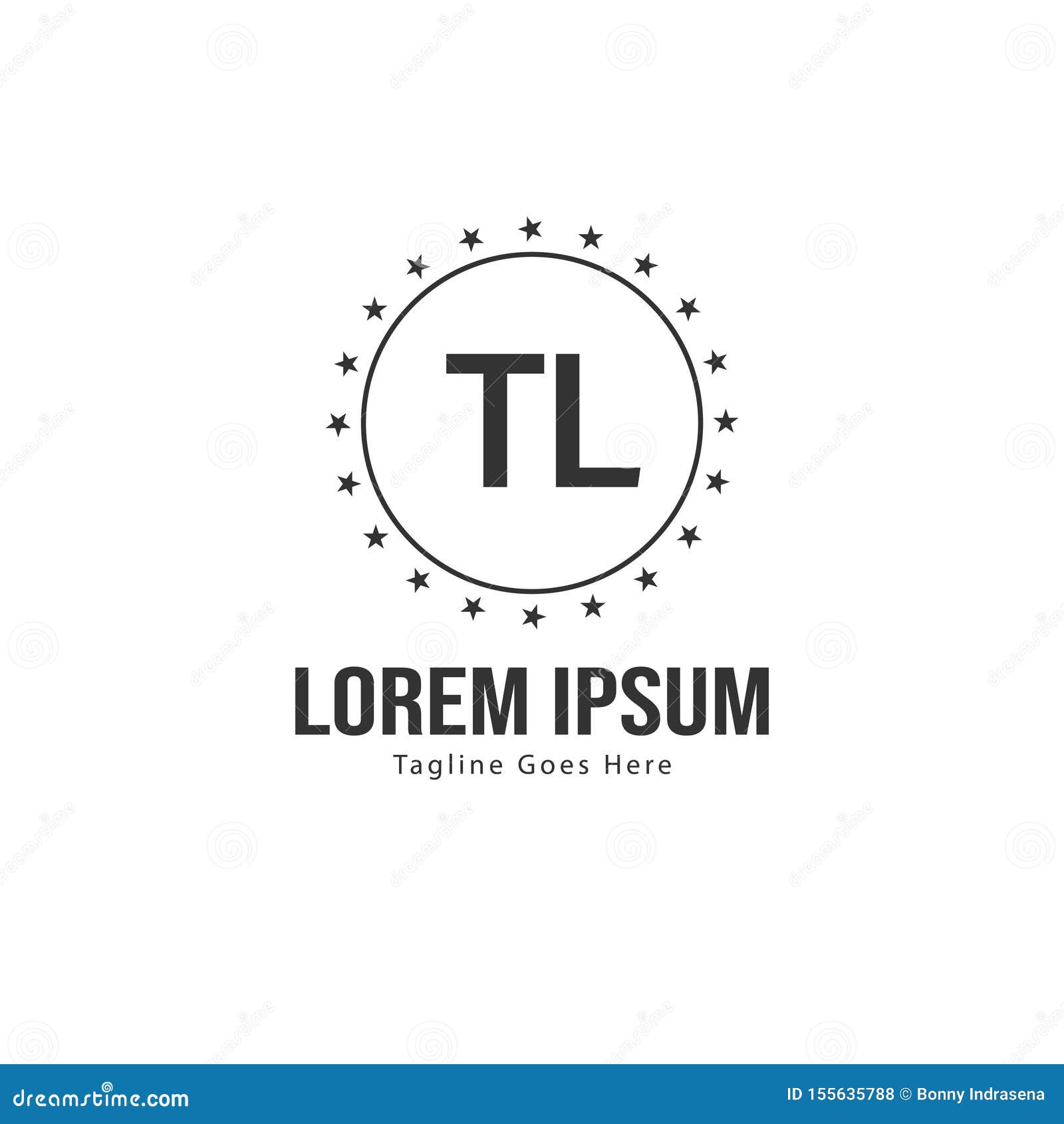 Initial TL Logo Template with Modern Frame. Minimalist TL Letter Logo ...