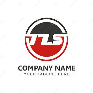 Initial TLS Logo Monogram Design Modern Template Stock Vector ...