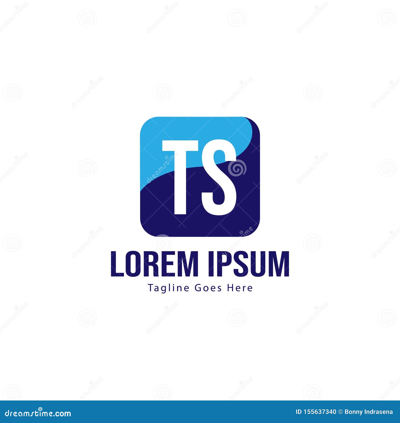 Initial TS Logo Template with Modern Frame. Minimalist TS Letter Logo ...