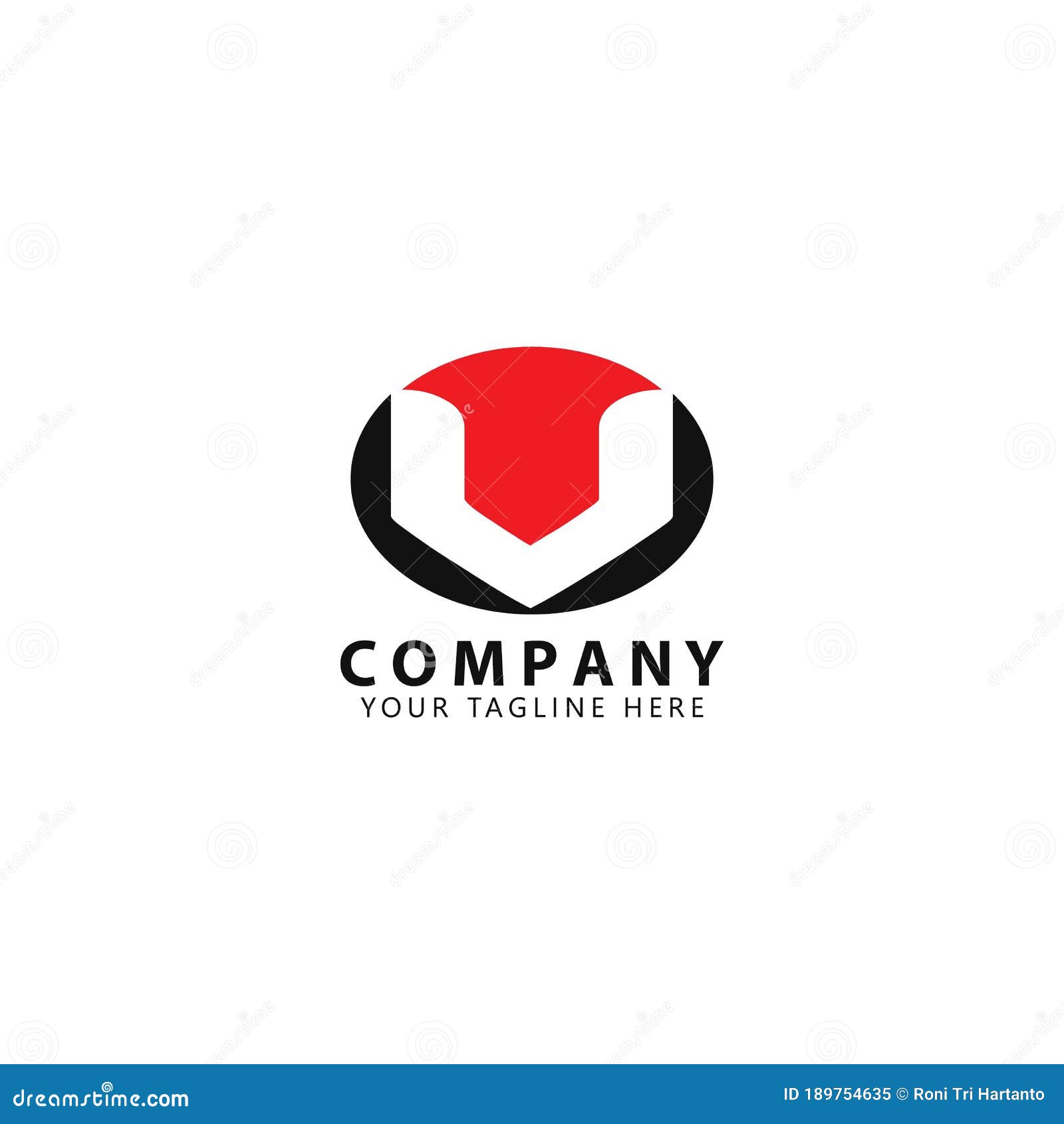 Initial V Logo Monogram Design Modern Template Stock Vector ...