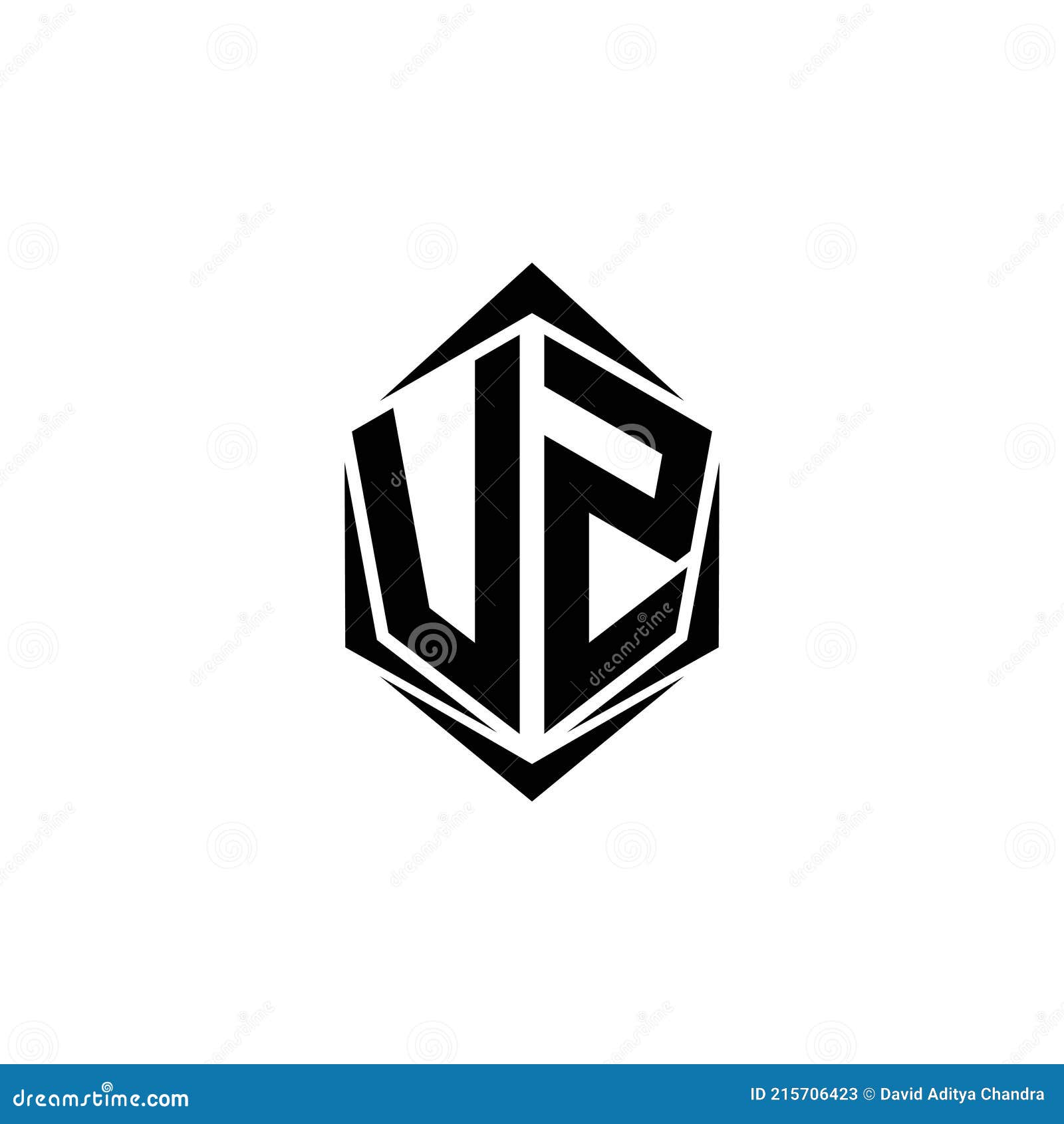 Initial VZ Logo Design with Shield Style, Logo Business Branding Stock ...