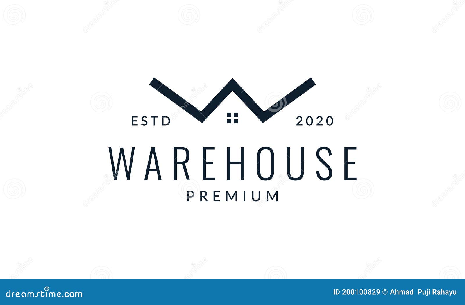 Initial W for Warehouse Logo Vector Icon Illustration Stock Vector ...