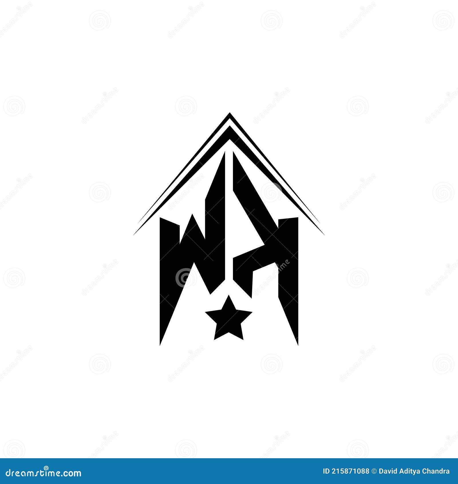 Initial WK Logo Design with Shape Style, Logo Business Branding Stock ...