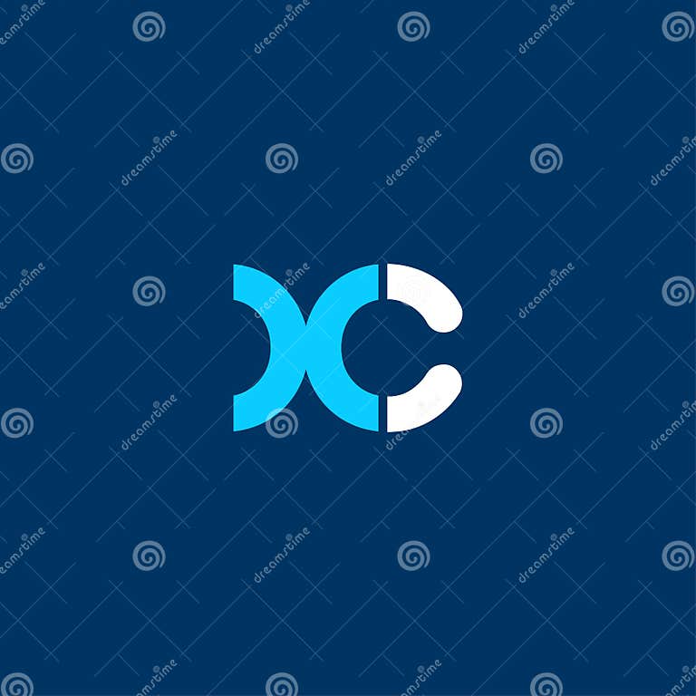 Initial XC Logo Monogram Design Template. Modern Logo Elegant Style ...