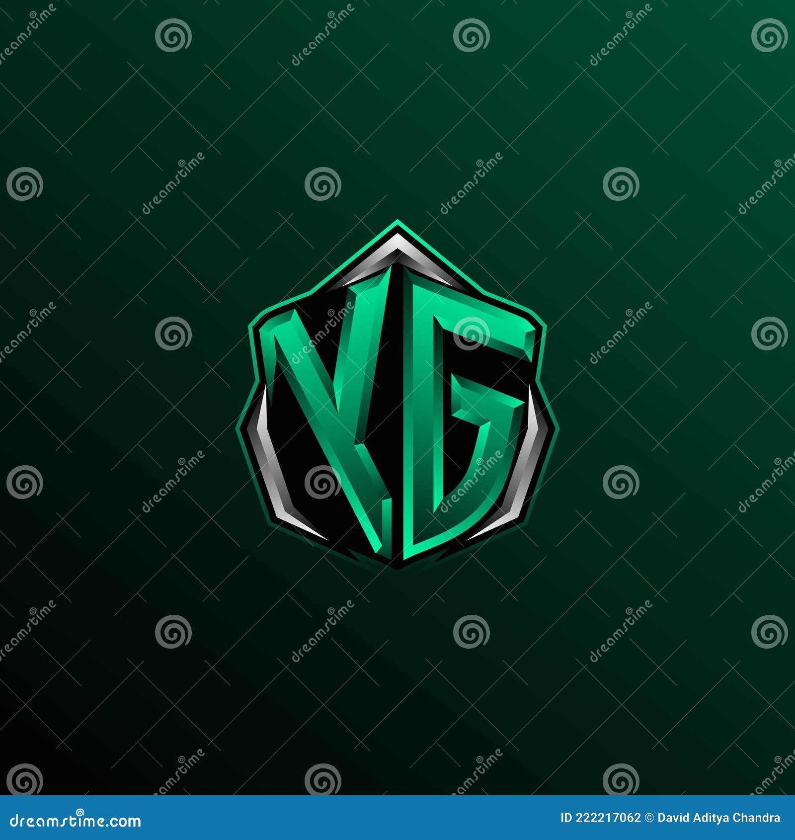 Initial YG Logo Design, Initial YG Logo Design with Shield Style, Logo ...