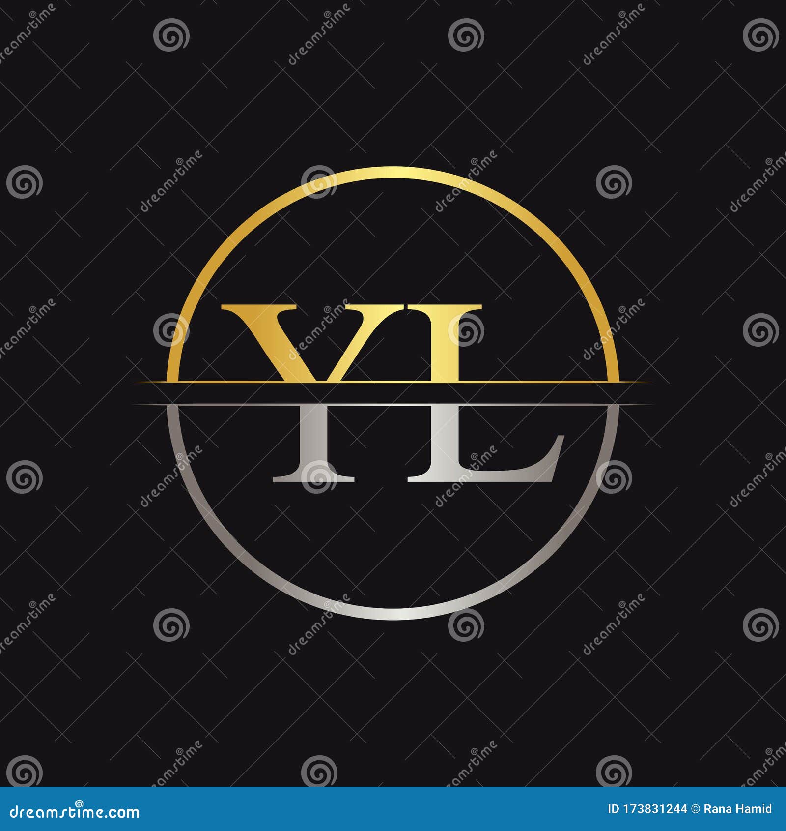 Initial YL Logo Design Vector Template. Creative Letter YL Business ...
