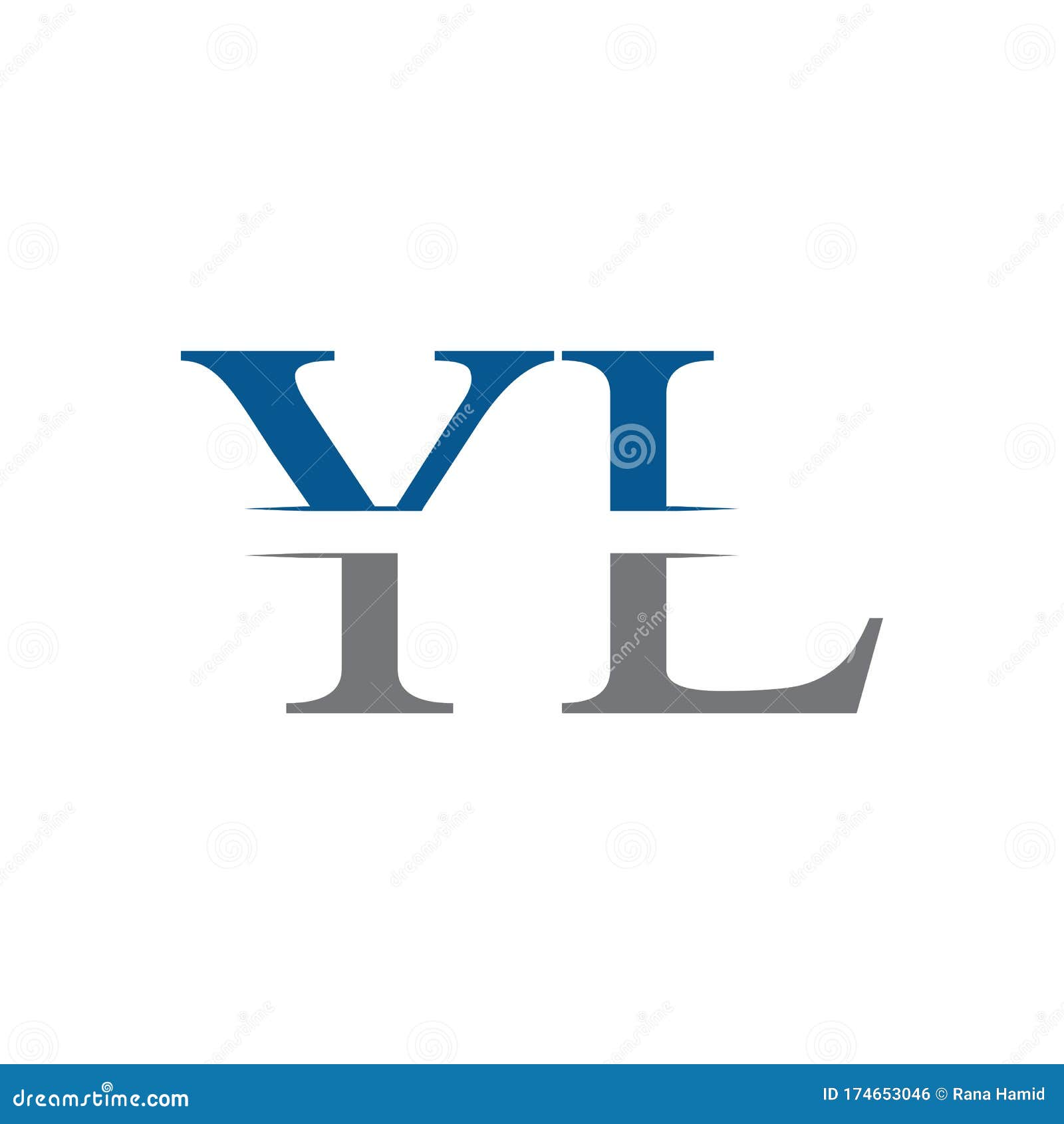 Initial YL Logo Design Vector Template. Creative Letter YL Business ...