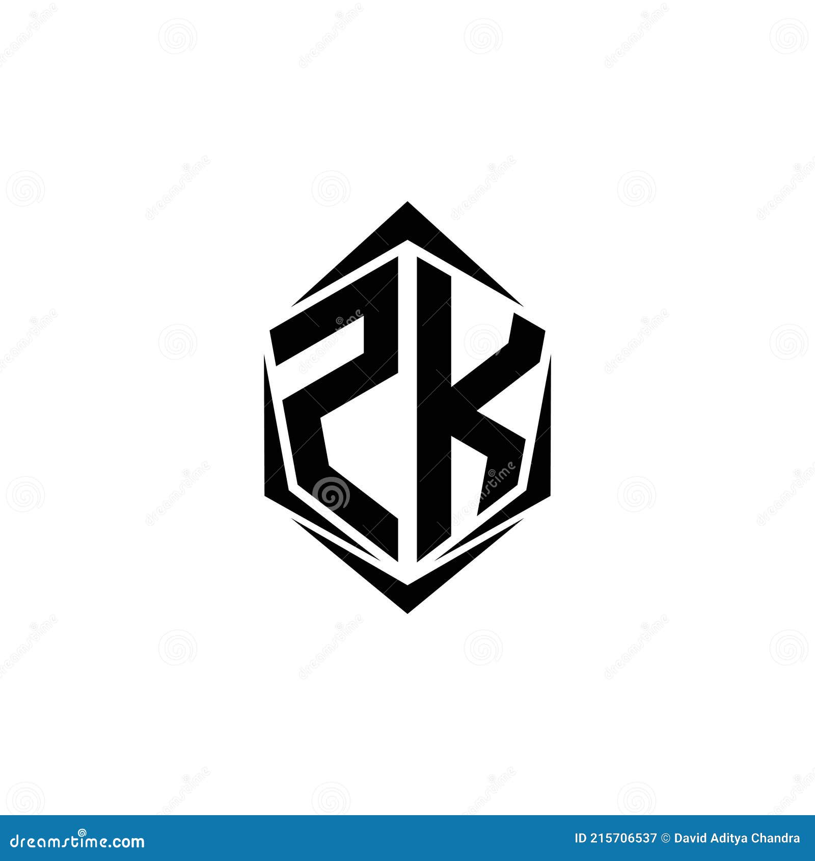 Initial ZK Logo Design, Initial ZK Logo Design with Shield Style, Logo ...