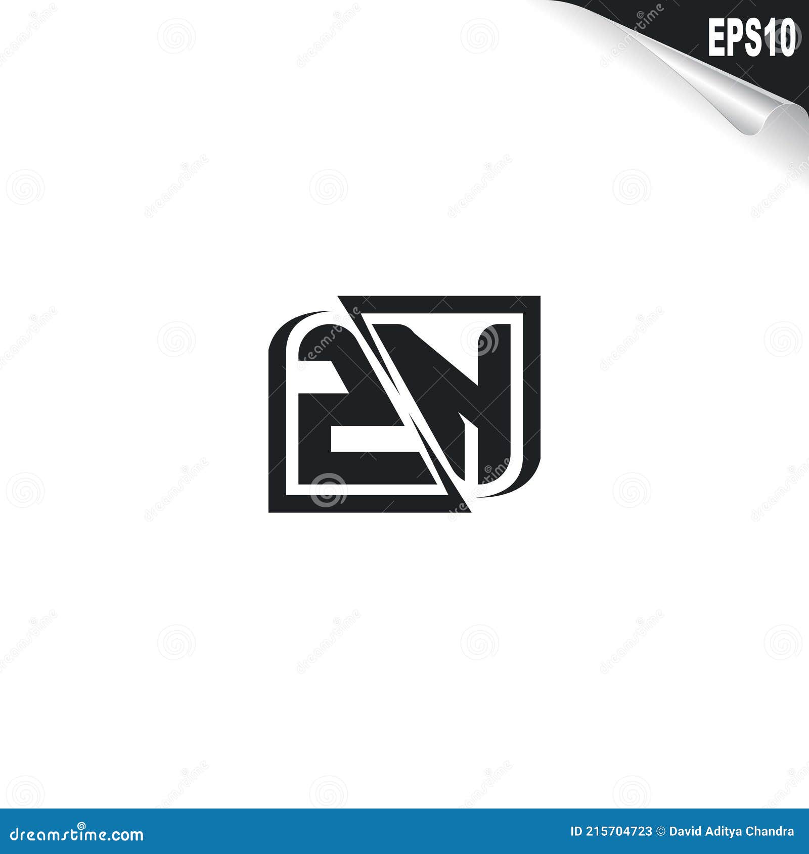 Initial ZN Logo Design with Shape Style, Logo Business Branding Stock ...