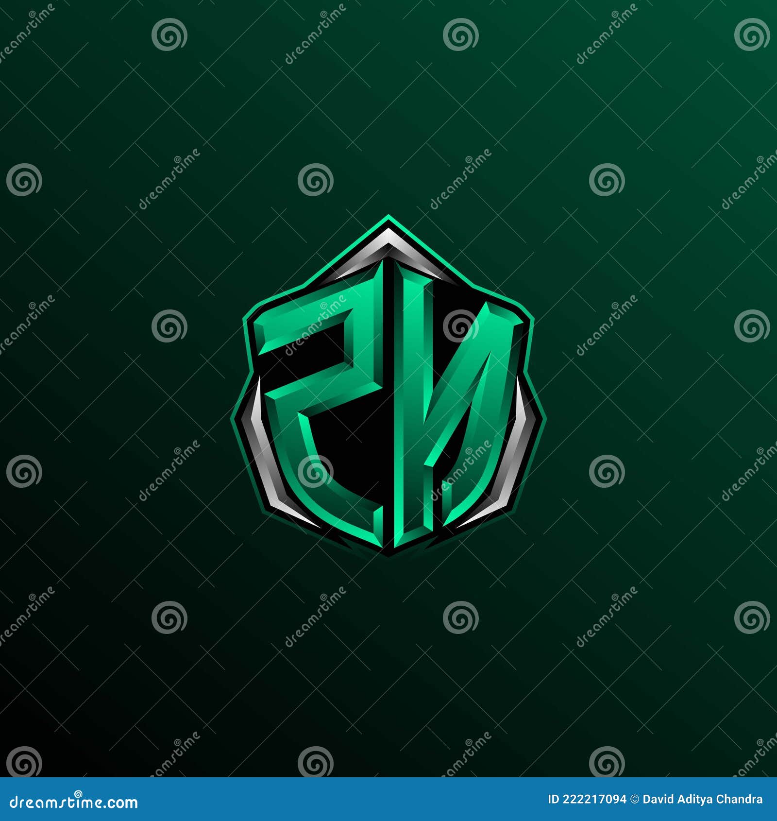 Initial ZN Logo Design, Initial ZN Logo Design with Shield Style, Logo ...