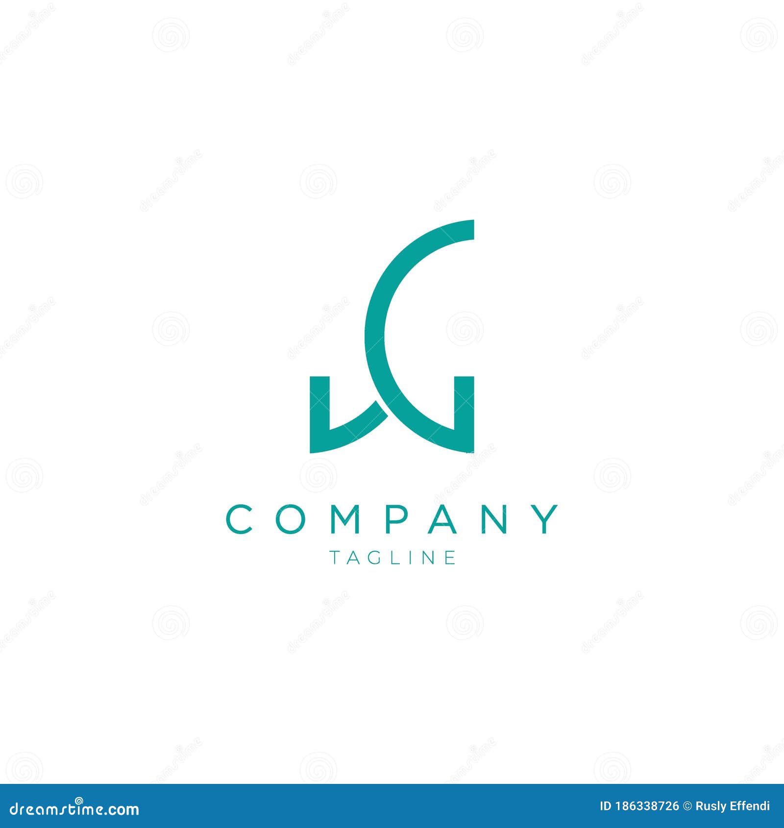 The Initials GW Logo Simple and Modern #1 Stock Vector - Illustration ...