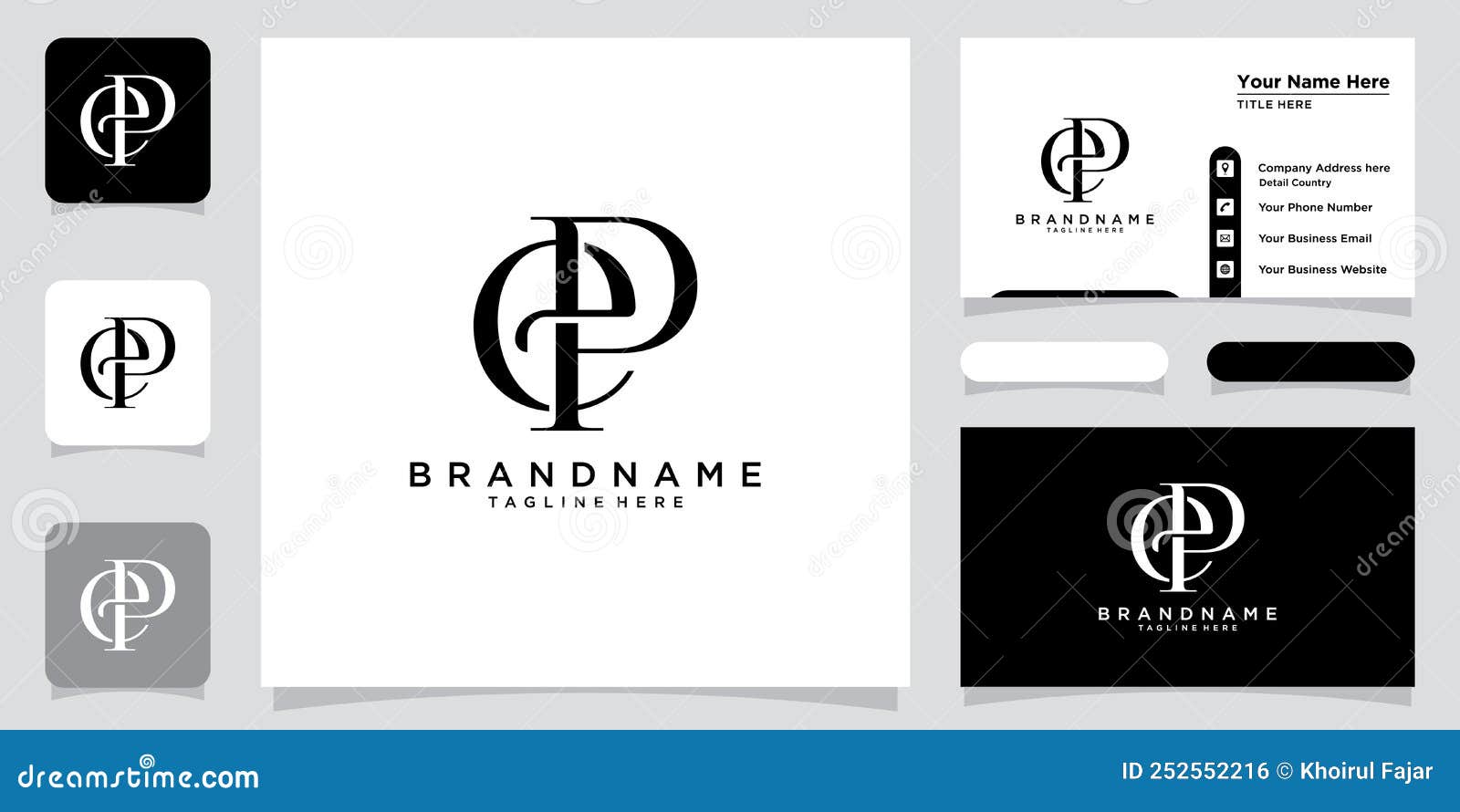 Initials Letter EP or PE Logo Vector Stock Vector - Illustration of ...