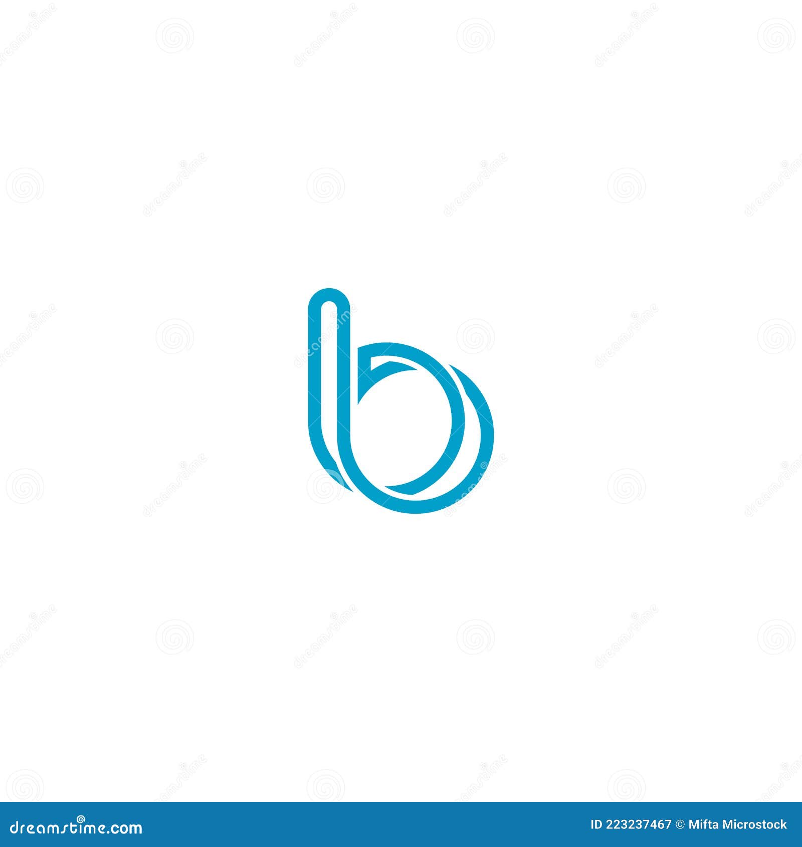 Initials Letters B Logo Designs Vectors Unique Stock Vector ...