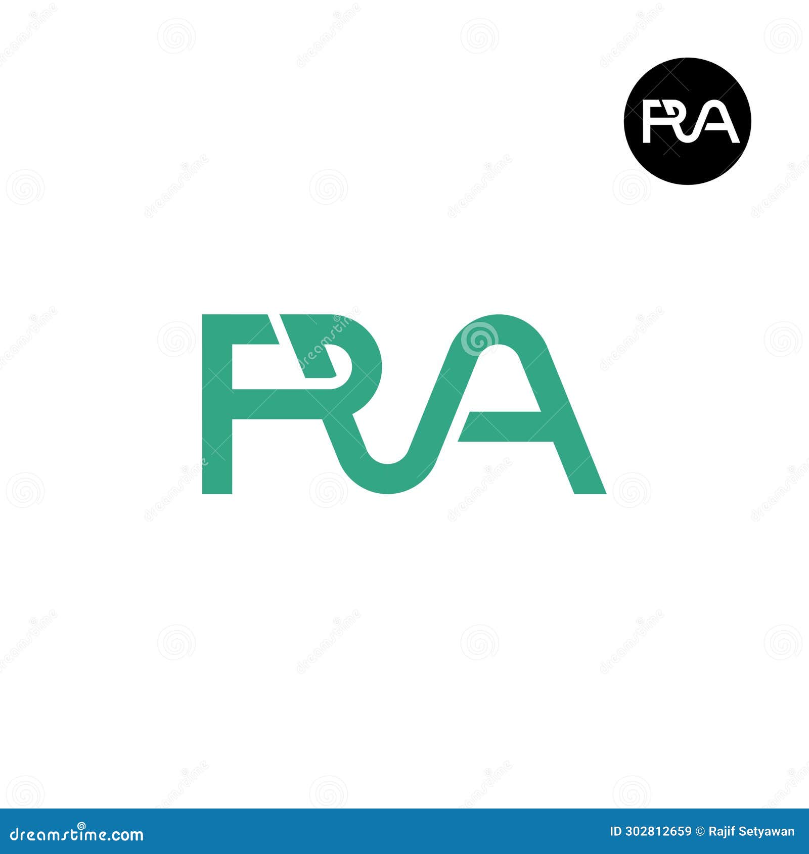 Initials PVA Monogram Logo Design Cartoon Vector | CartoonDealer.com ...
