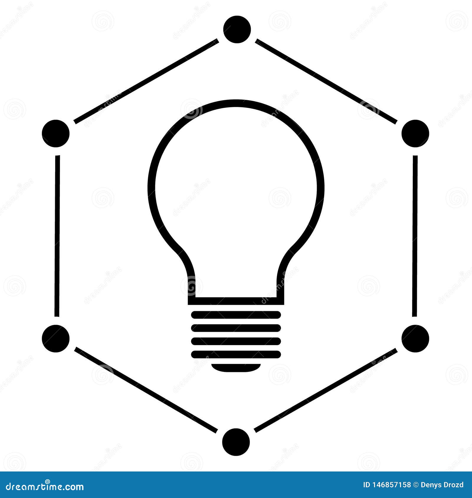 Initiative Vector Icon Illustration. Initiative Logo Vector Stock ...