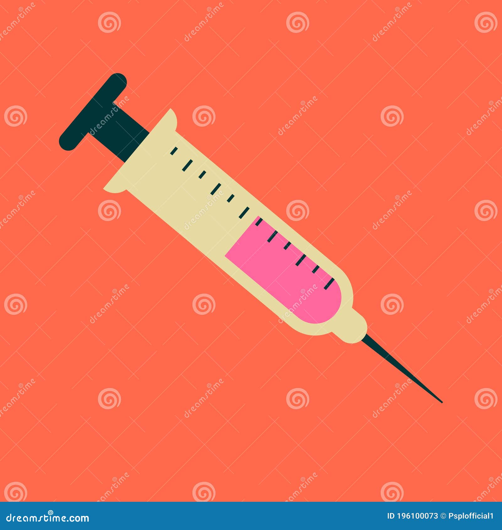 Inject Design Vector Objects Illustration Science Elements And ...