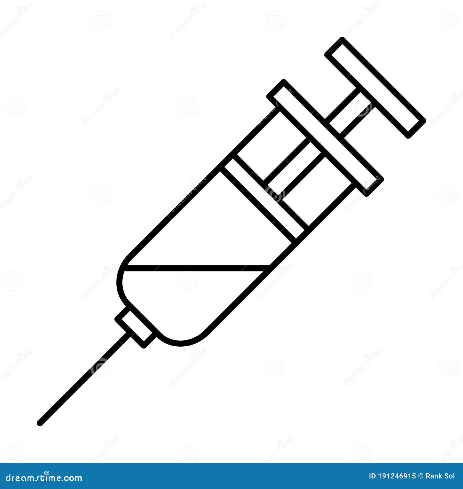 Injectable Line Style Vector Icon Which Can Easily Modify or Edit Stock ...