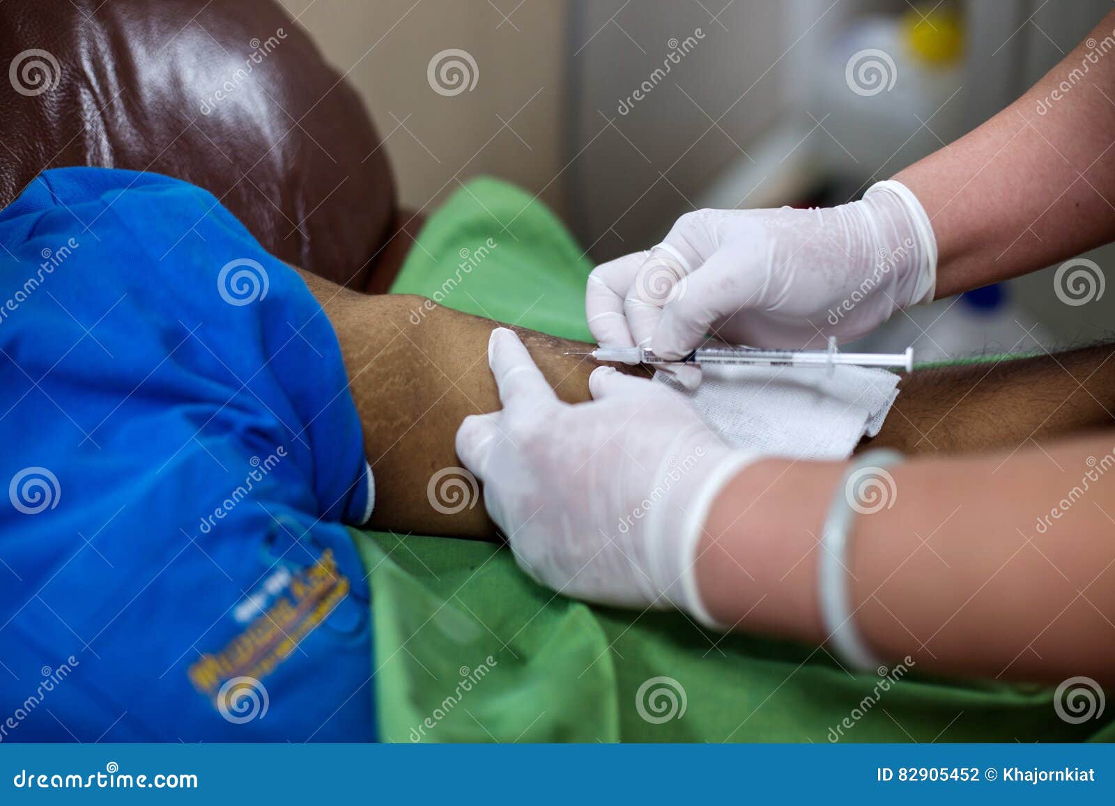 Injecting blood stock photo. Image of care, taking, healthy - 82905452