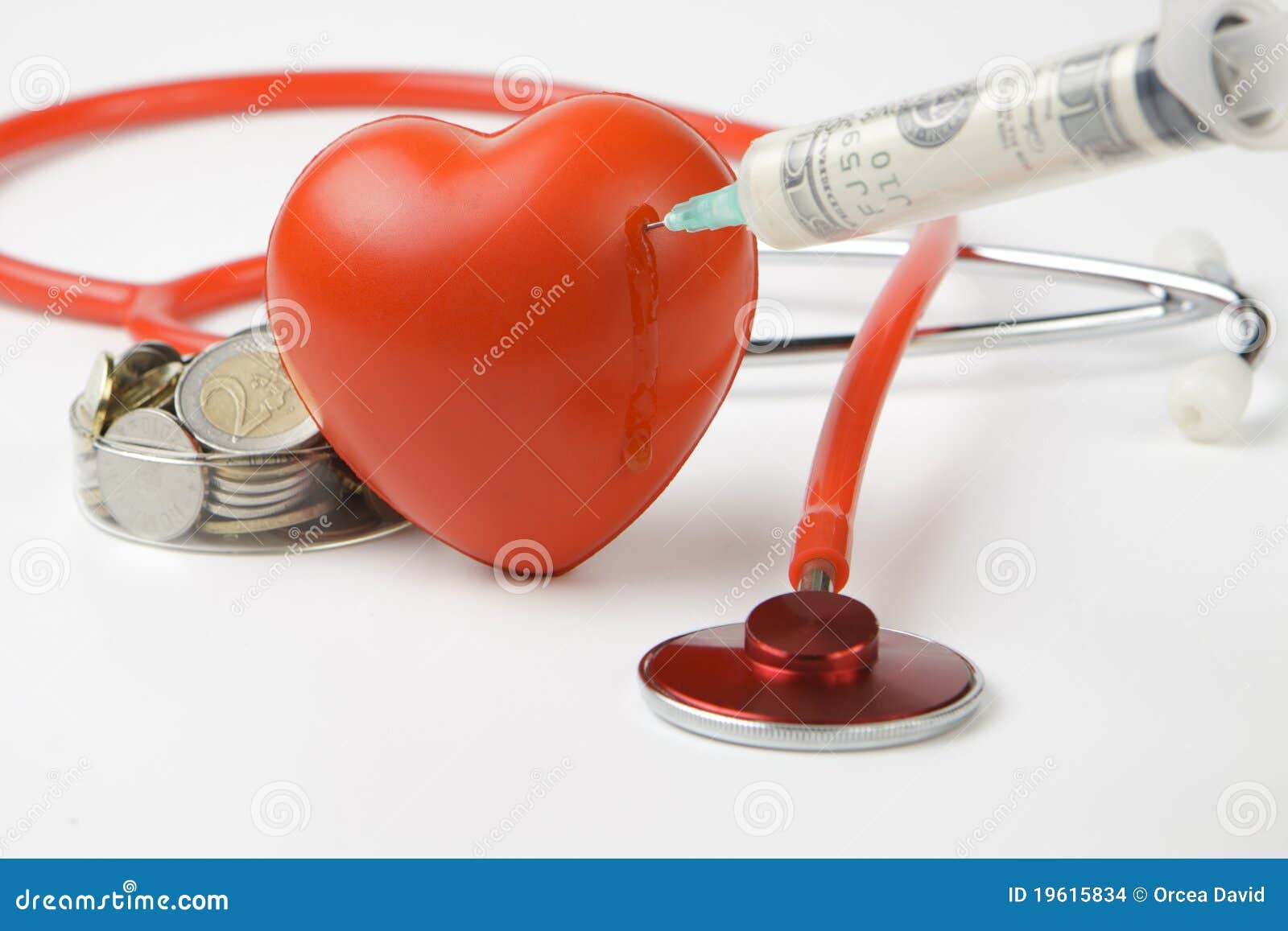 Injecting heart stock photo. Image of drop, biology, care - 19615834