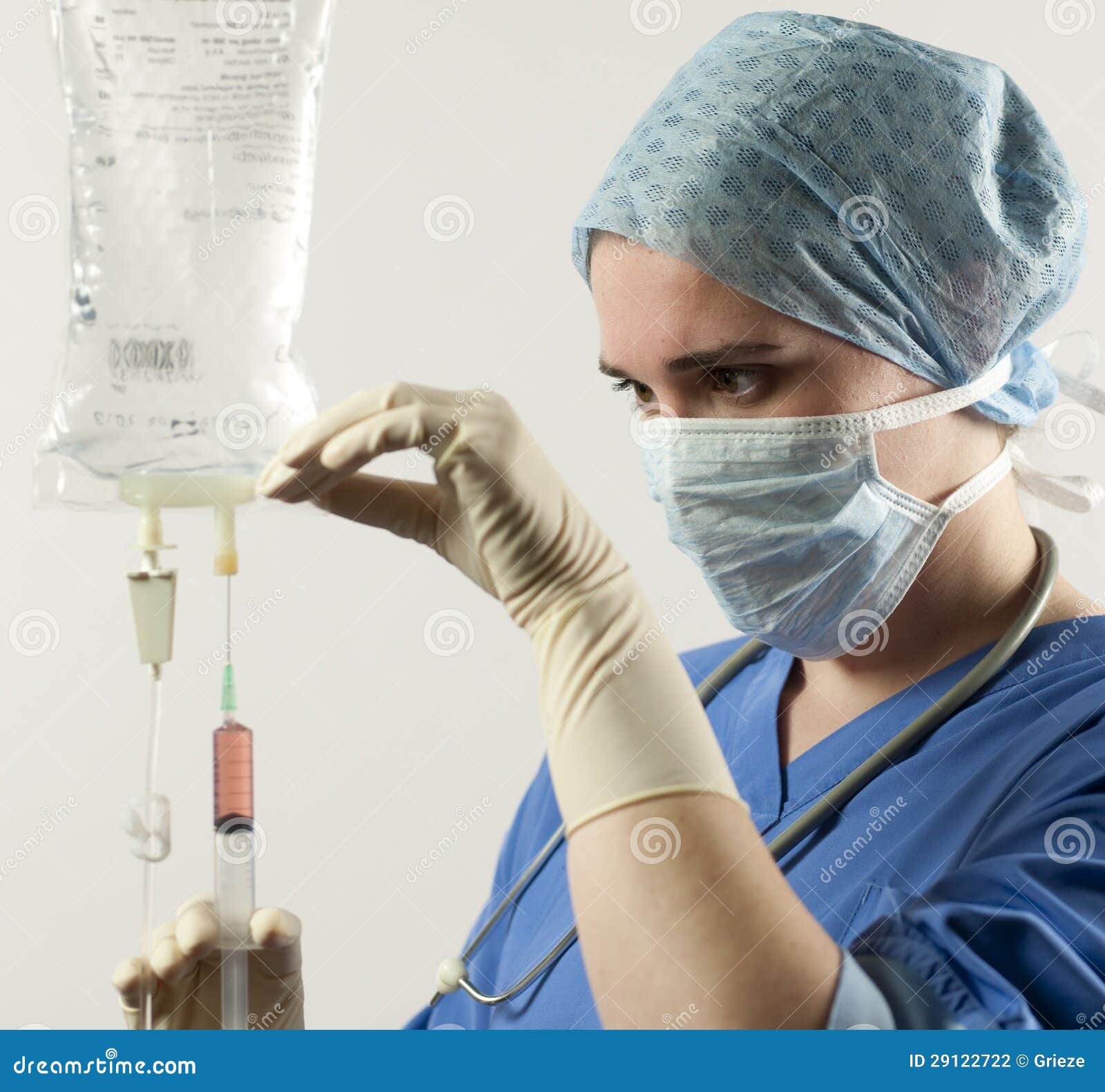 Injecting medicine stock photo. Image of doctor, care - 29122722