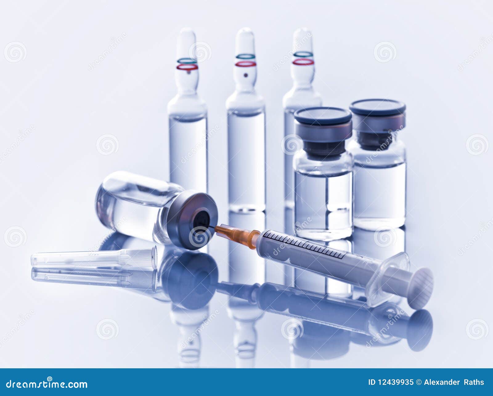 Injection image stock. Image du dépendance, bouteille - 12439935