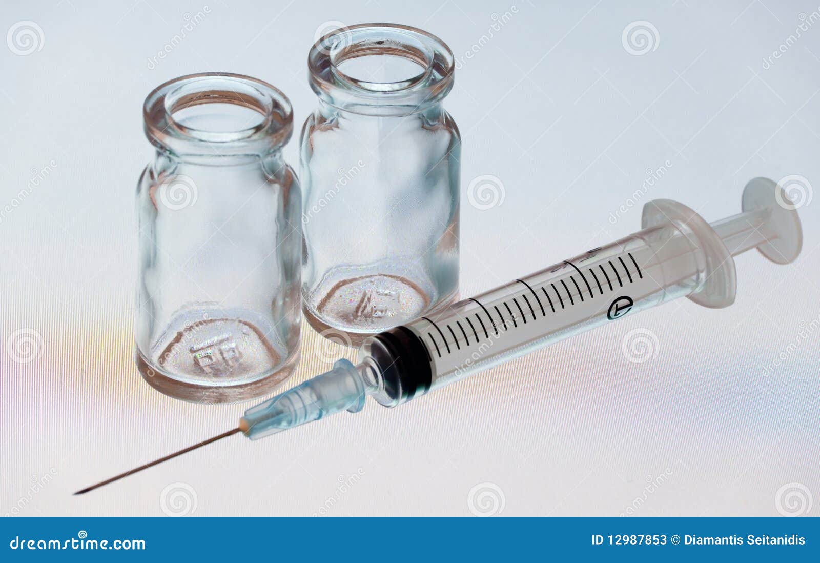 Injection stock image. Image of lighting, empty, medicine - 12987853