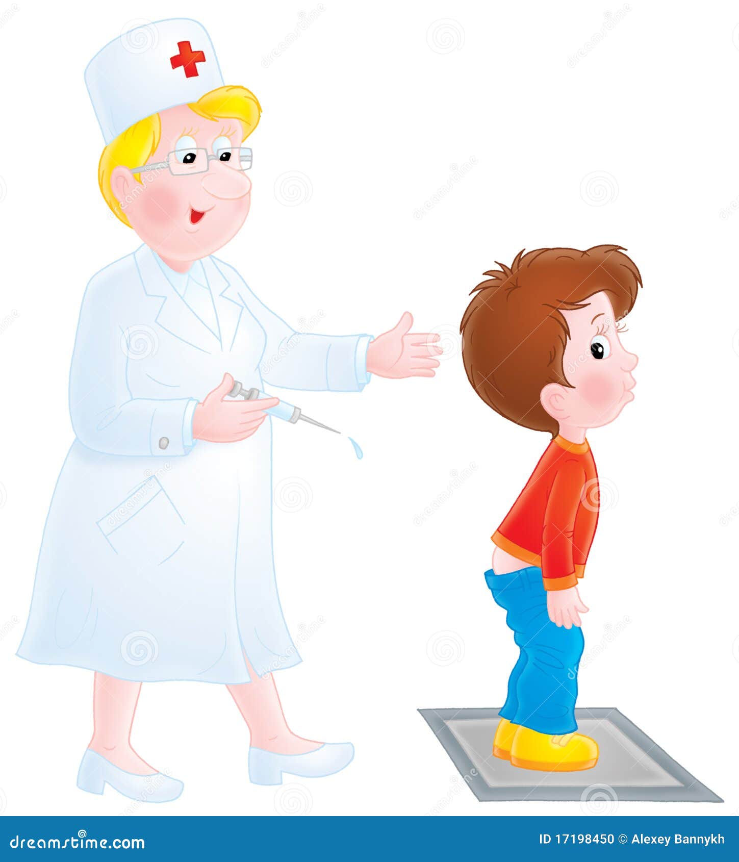 Injection stock illustration. Illustration of character - 17198450