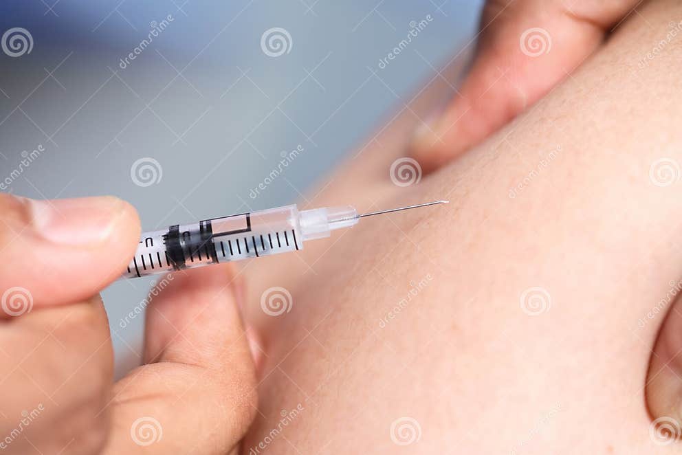Injection stock image. Image of injecting, skin, healthcare - 3161247