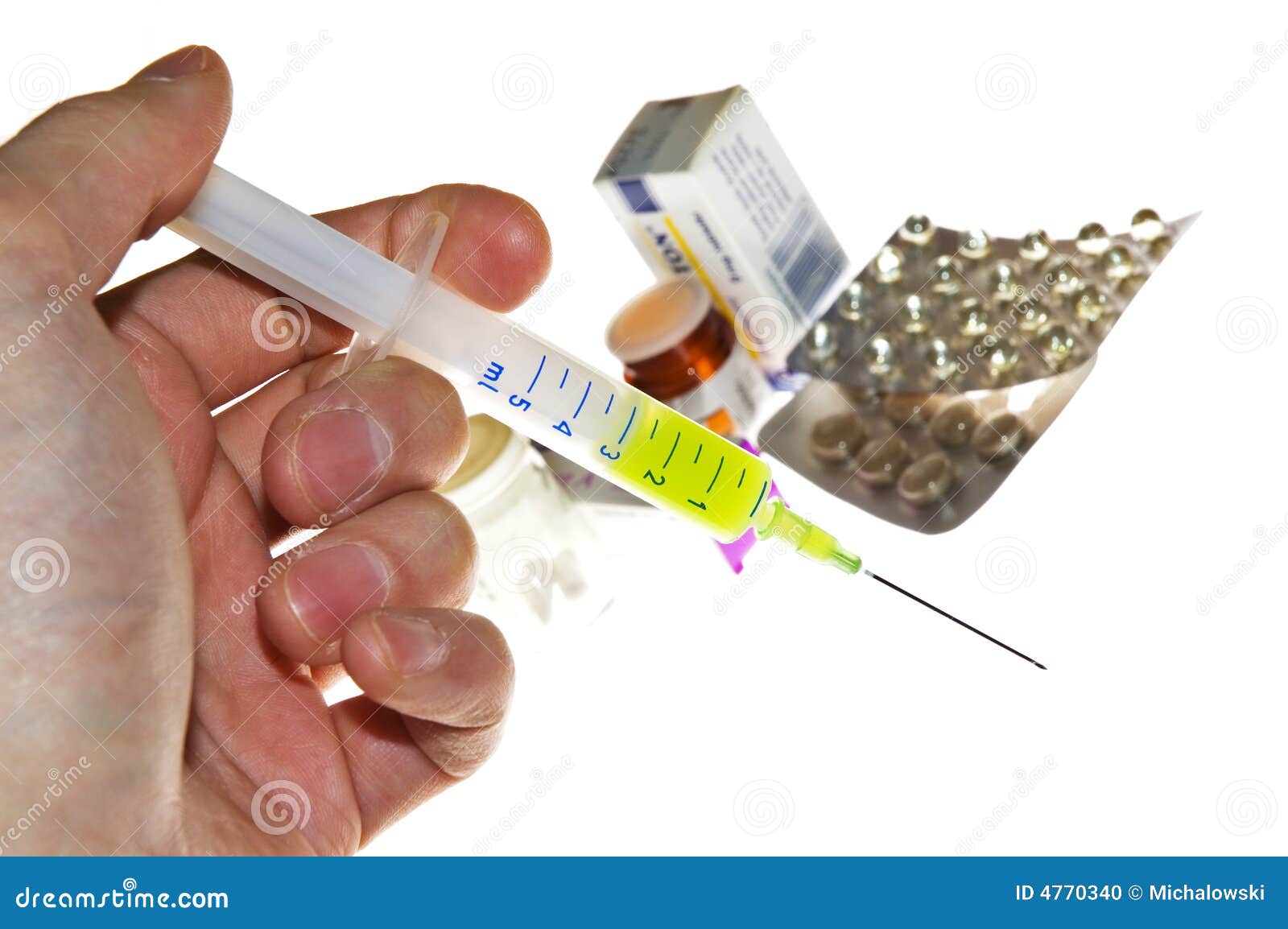 Injection stock photo. Image of equipment, anaesthesia - 4770340