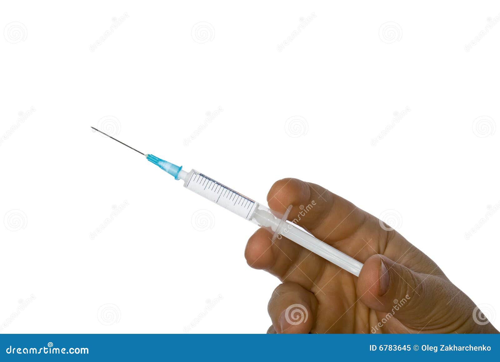 Injection stock image. Image of single, syringe, vaccination - 6783645